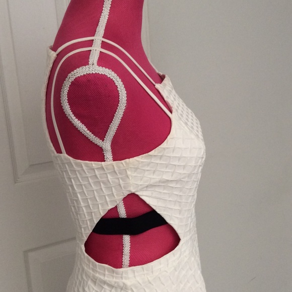 Topshop | Dresses | Topshop Open Side Textured Dress | Poshmark